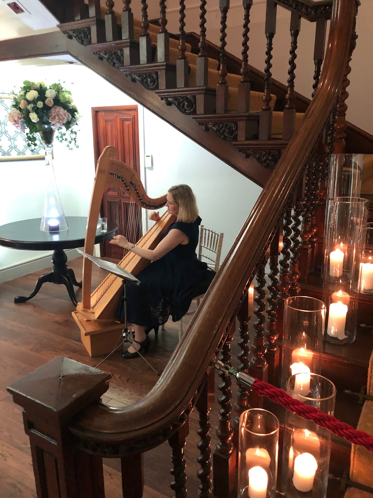 Harp music for Fraser Hart event - Bethan Welsh Harpist | Award-Winning ...